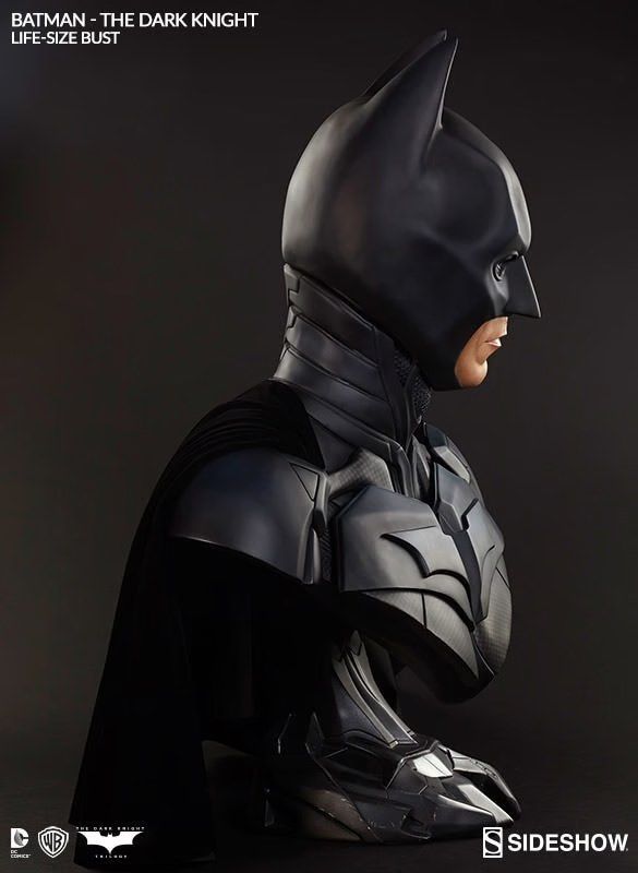 BATMAN THE DARK KNIGHT LIFE-SIZE BUST SIDESHOW COLLECTIBLES, Hobbies ...