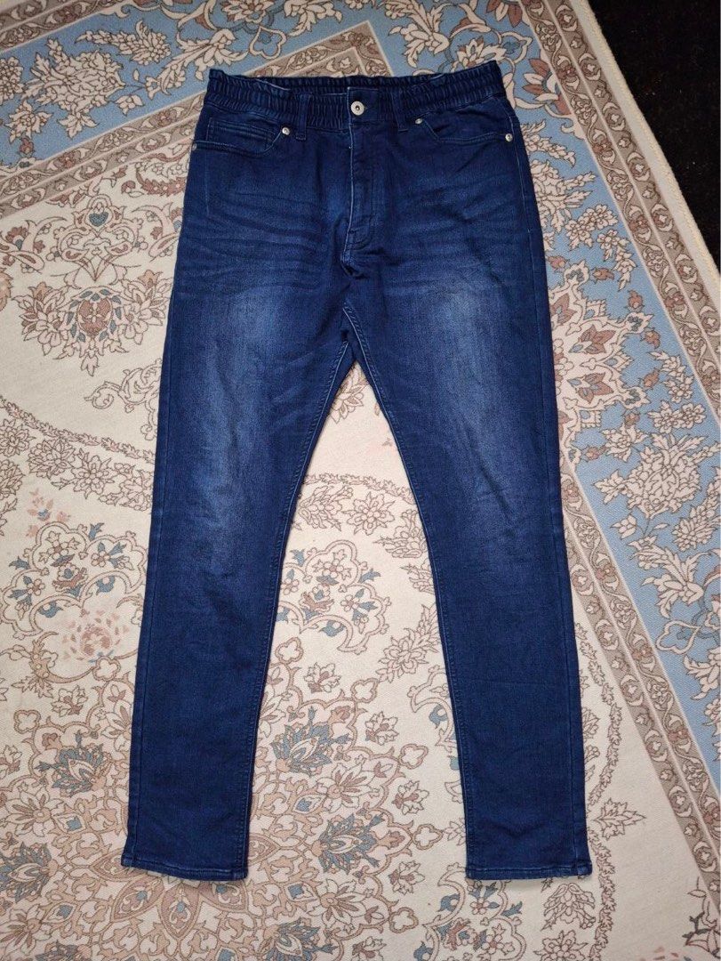 Beams jeans stretchable, Men's Fashion, Bottoms, Jeans on Carousell