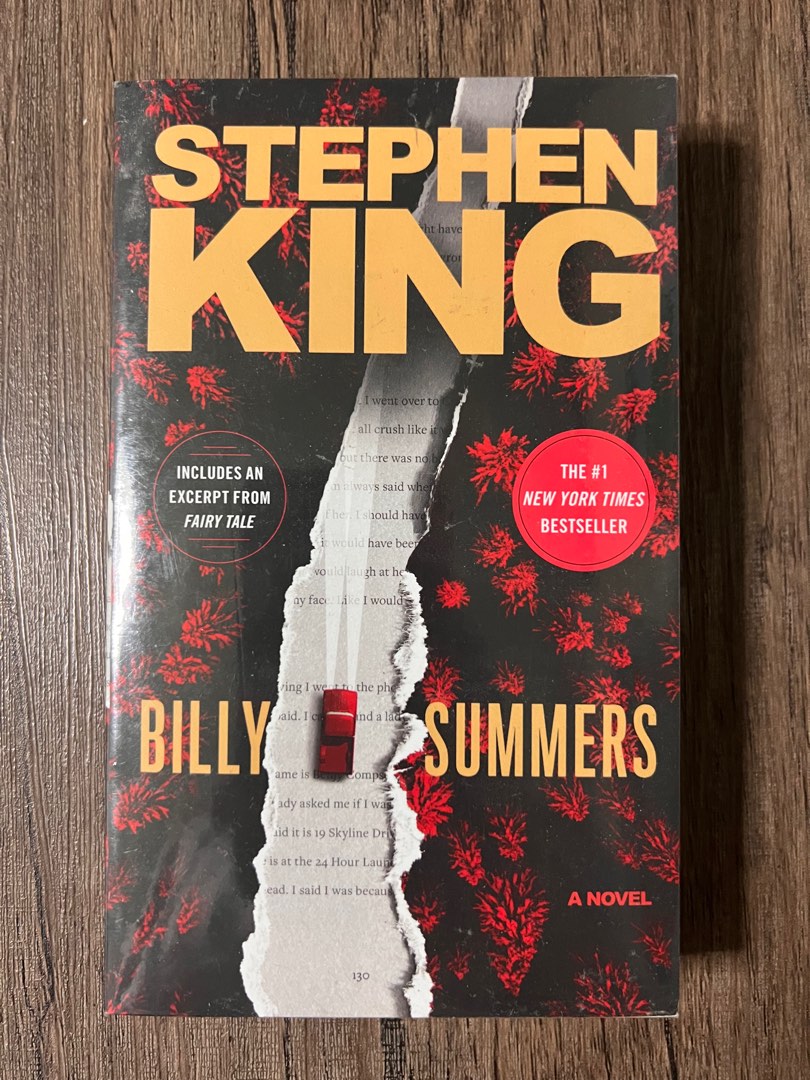 Billy Summers by Stephen King, Hobbies & Toys, Books & Magazines ...