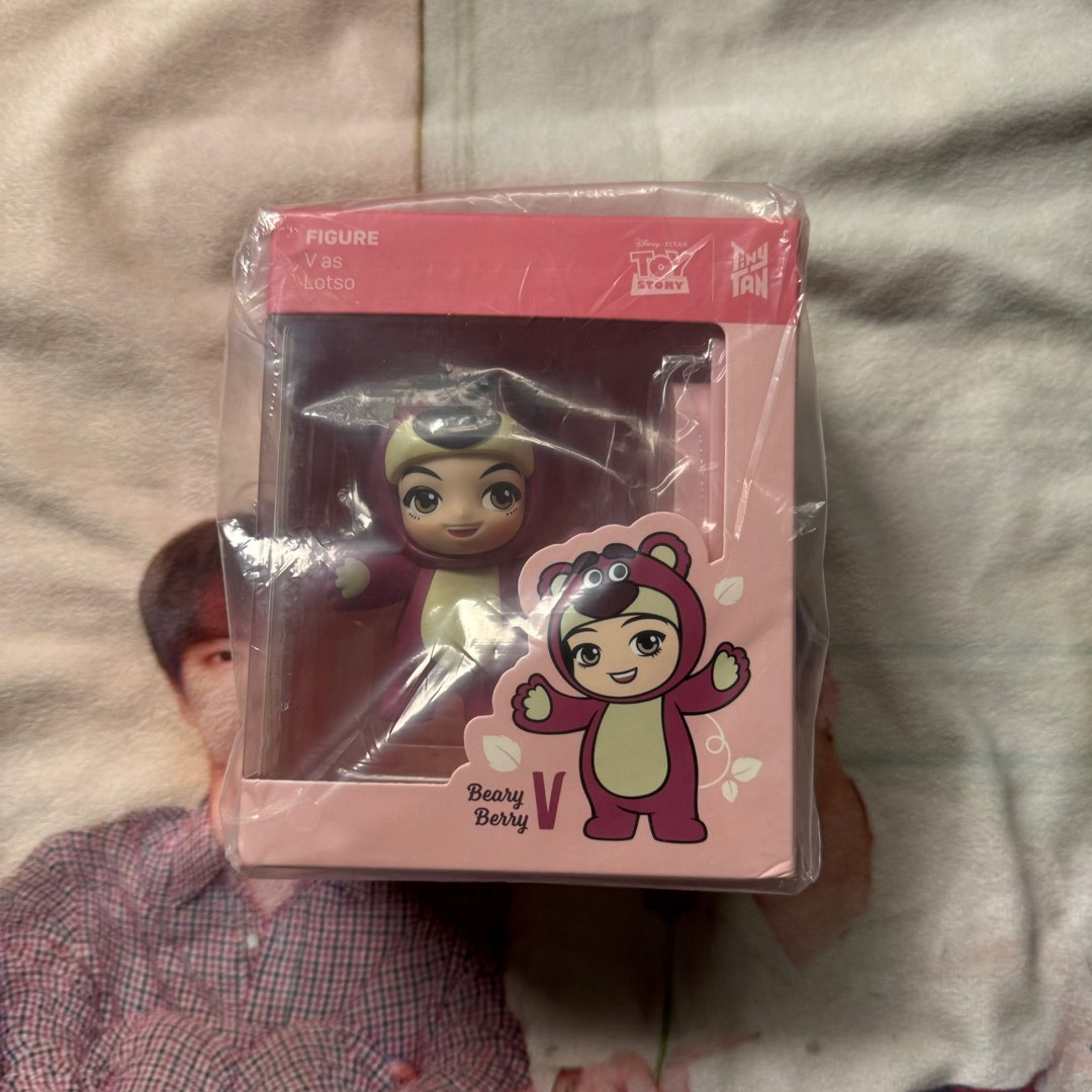 BTS X PIXAR TINYTAN TAEHYUNG V AS LOTSO FIGURE, Hobbies & Toys ...