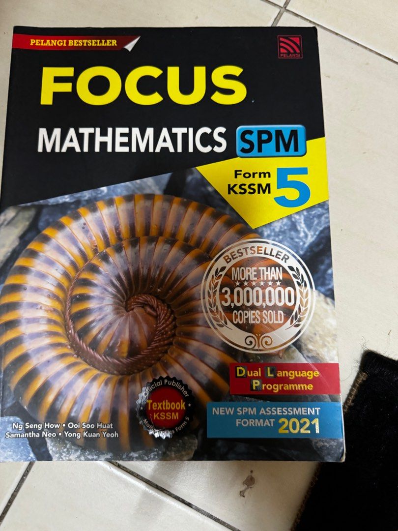 BUKU FOCUS MATHEMATICS FORM5, Hobbies & Toys, Books & Magazines ...