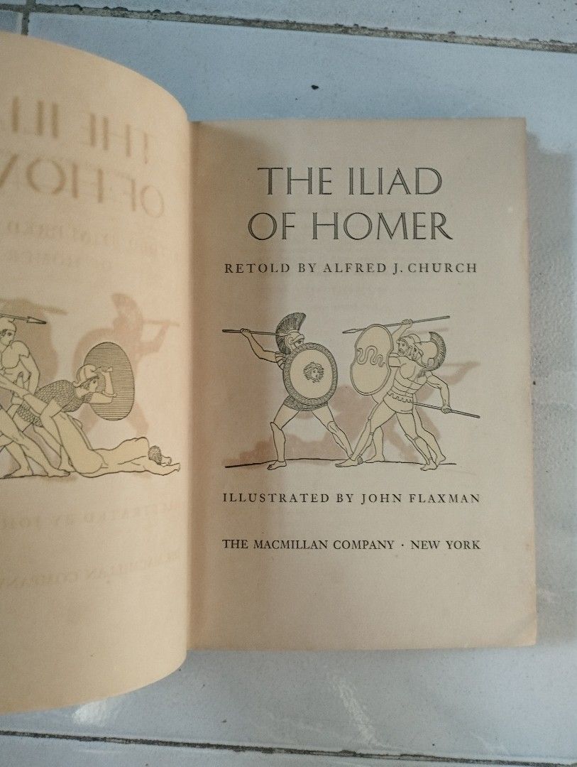 Buku the iliad of homer, Buku & Alat Tulis, Buku di Carousell