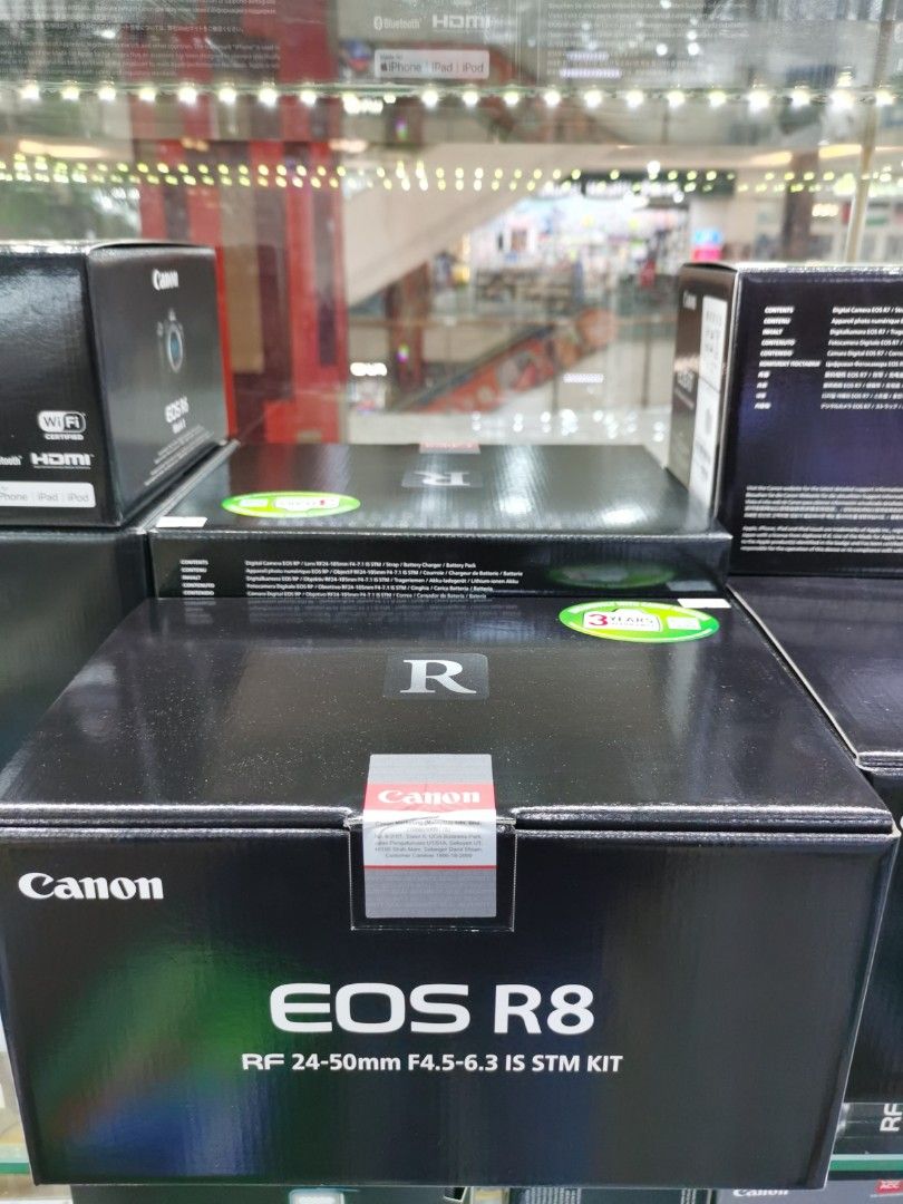 Canon EOS R8 KIT ( RF 24-50MM )(WITH EOS BAG/LP-E6NH), Photography ...