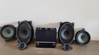 Volcano Audio Subwoofers with Box Kit Car Van Vehicle Audio System ...