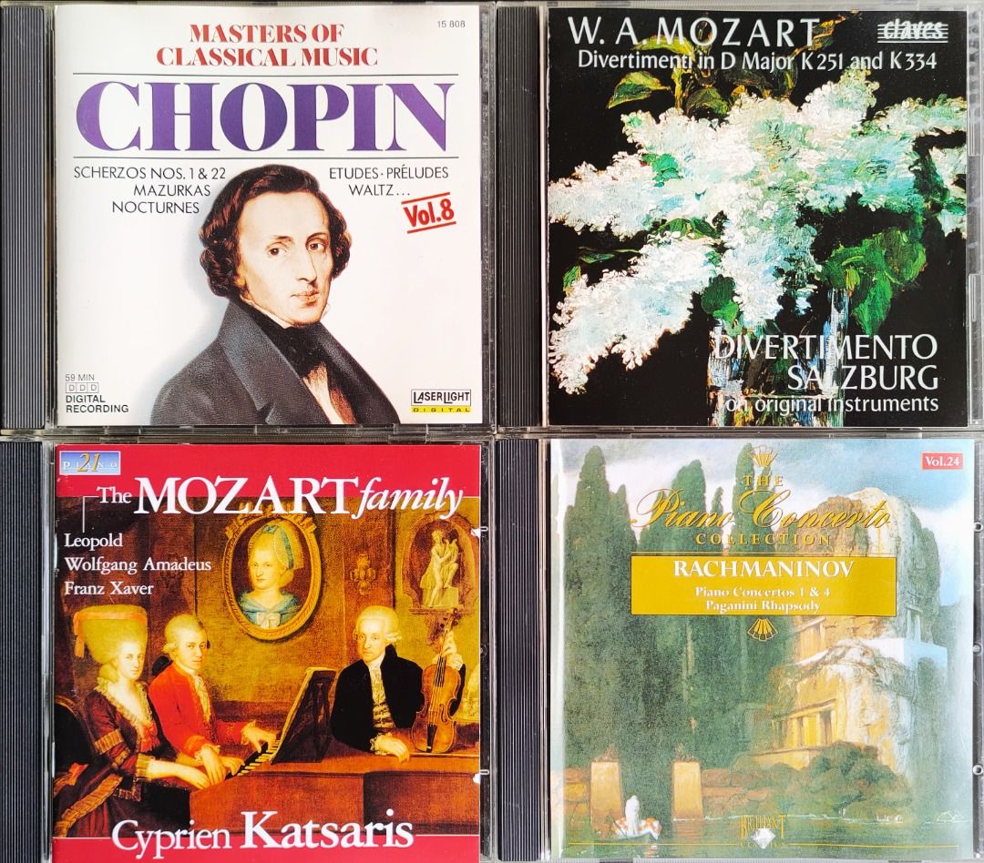CD / GERMANY, US, JAPAN PRESS, CLASSICAL MUSIC LOT (GREAT SOUNDING ...