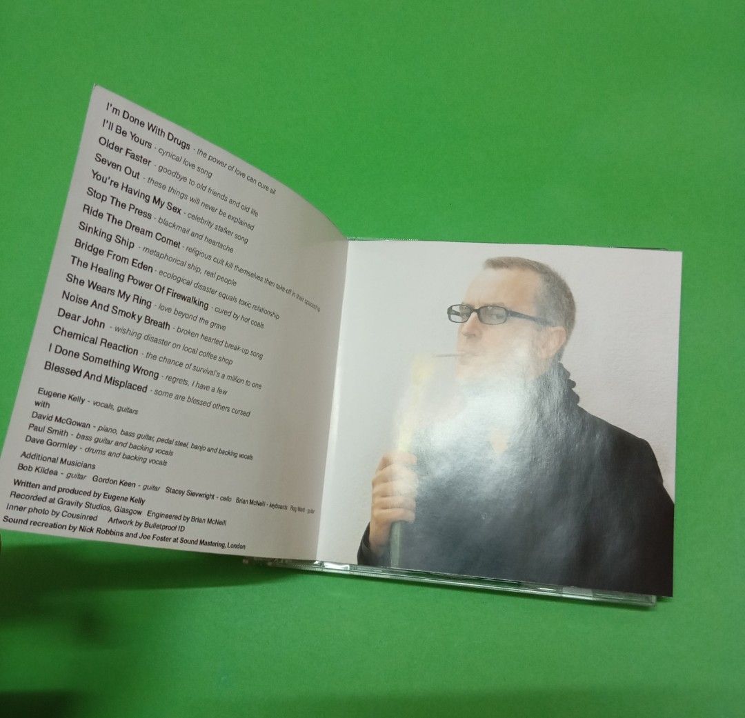 CD EUGENE KELLY: MAN ALIVE ALBUM (2005) INDIE ROCK POWER POP THE ...