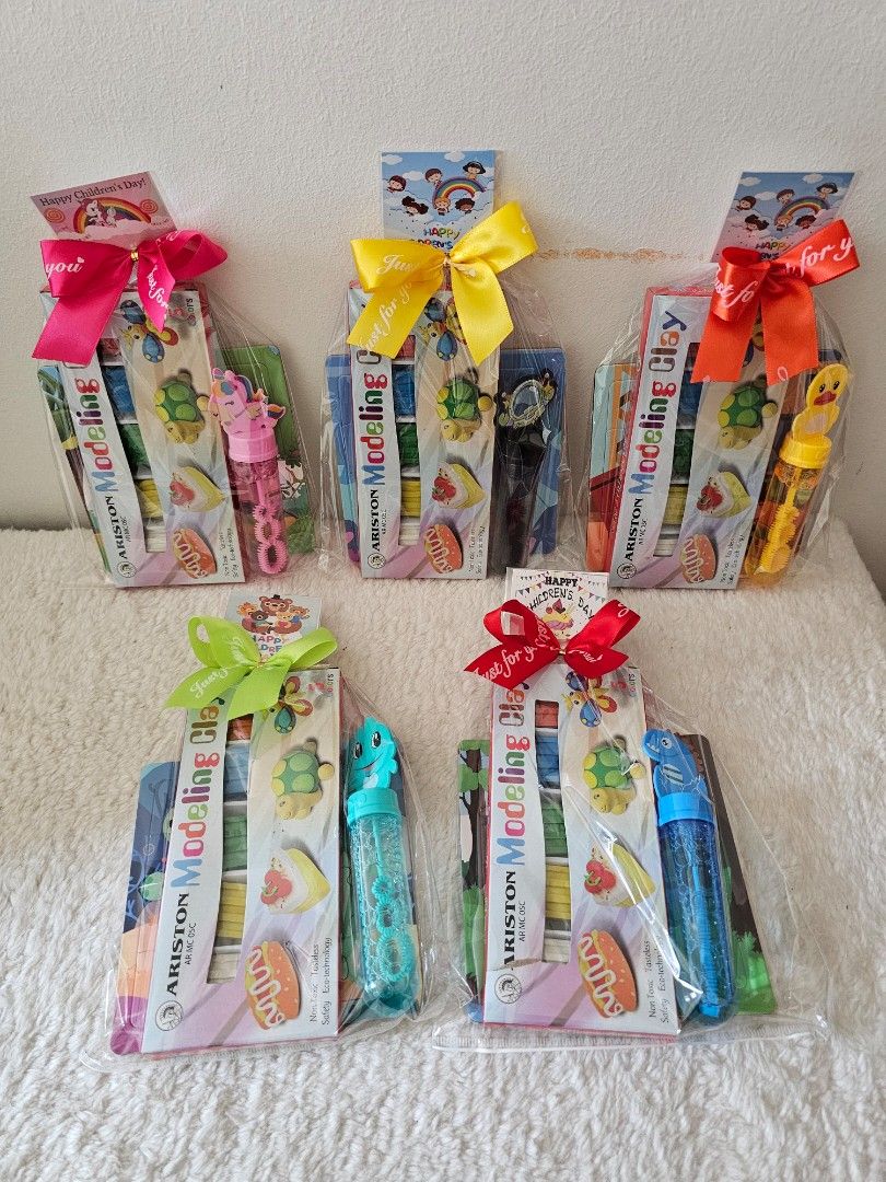 Children Day Non Toxic Modeling clay with puzzle bubble wand Set $2.00 ...