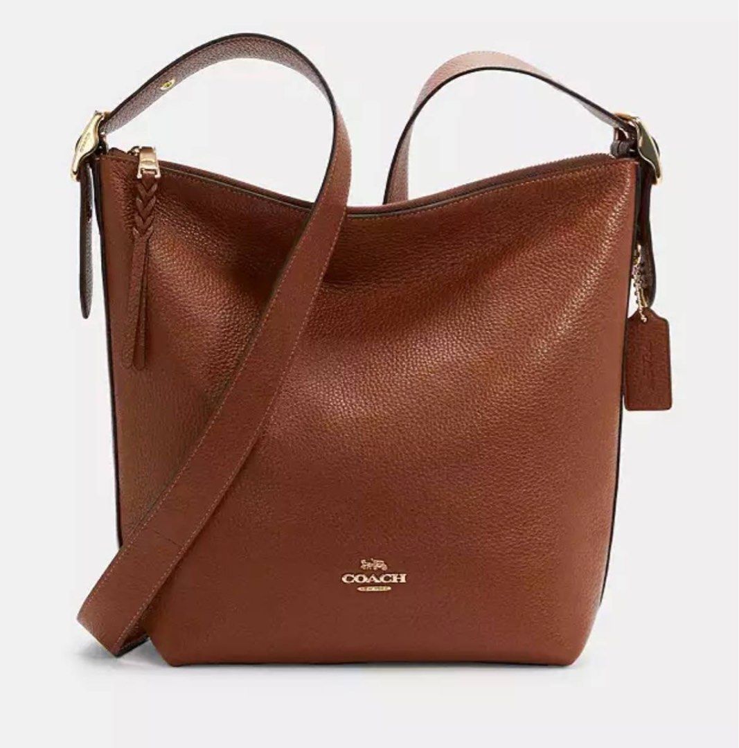 Coach Val Duffle in Redwood, Luxury, Bags & Wallets on Carousell