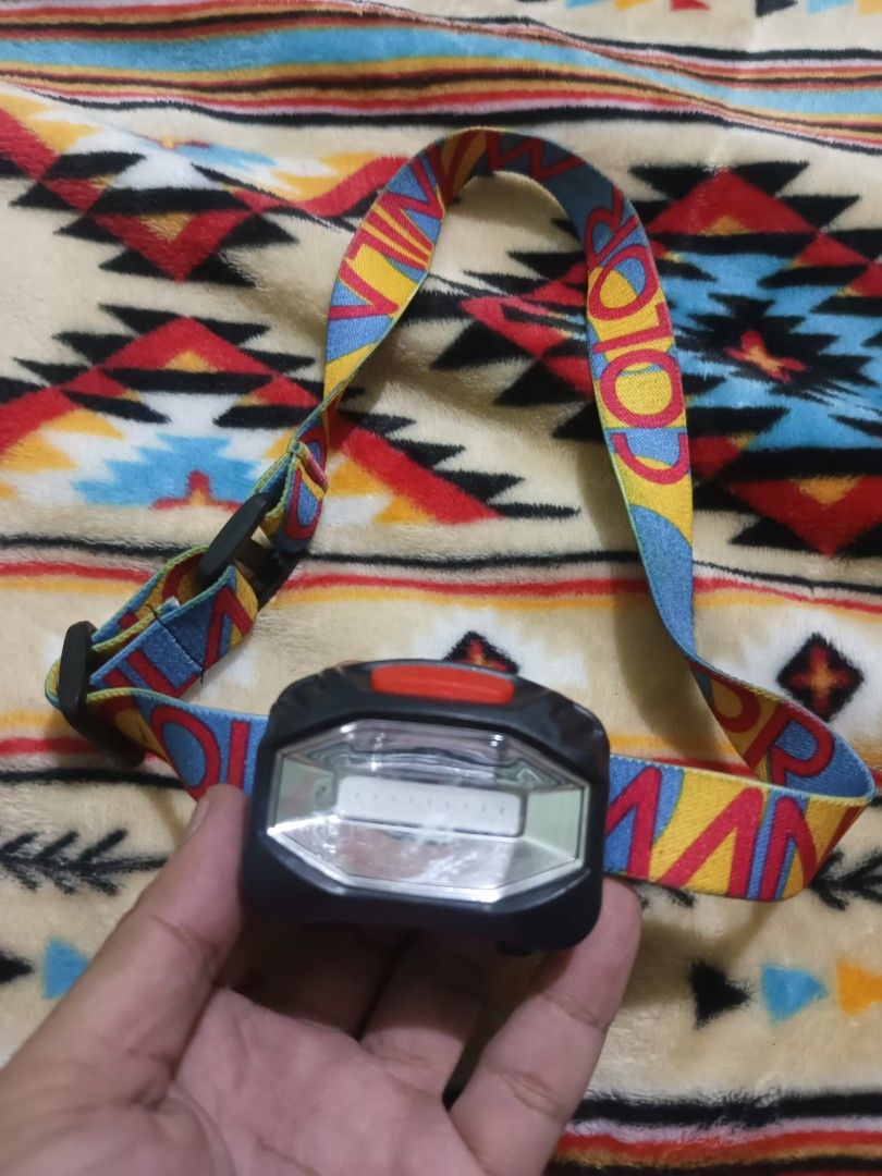 Color Manila Blue light Led head strap light, Sports Equipment, Other ...