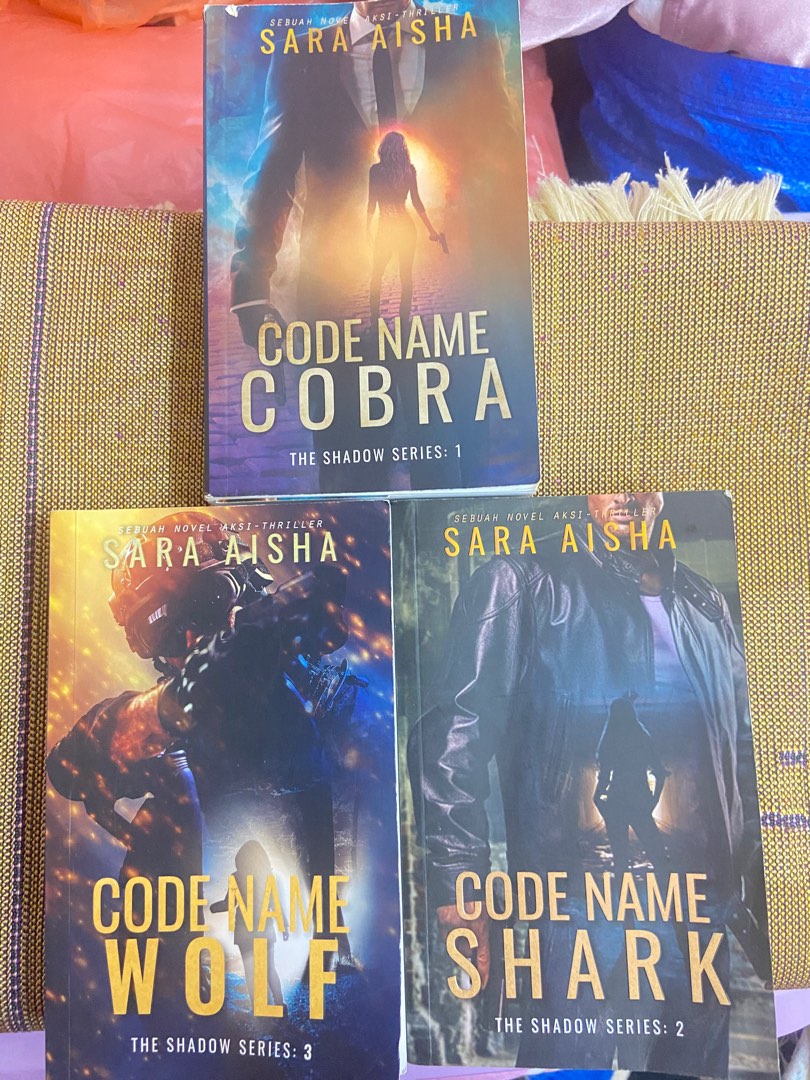 COMBO CODE NAME COBRA: THE SHADOW SERIES BY SARA AISHA, Hobbies & Toys ...