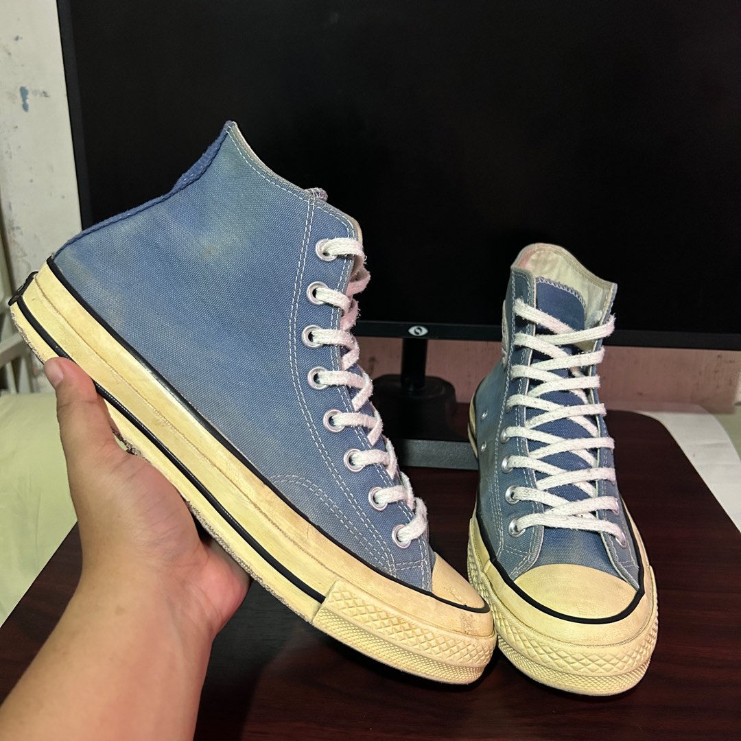 CONVERSE CHUCK 70s HIGH-BLUE, Men's Fashion, Footwear, Sneakers on ...