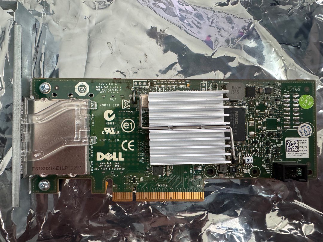Dell PERC H200e External SFF HBA Controller, Computers & Tech, Parts ...