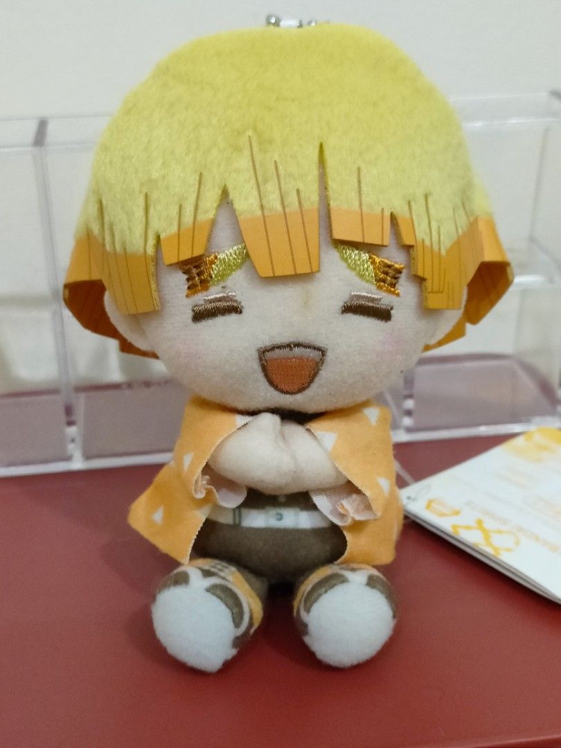 Demon Slayer Zenitsu Plush #1, Hobbies & Toys, Toys & Games on Carousell