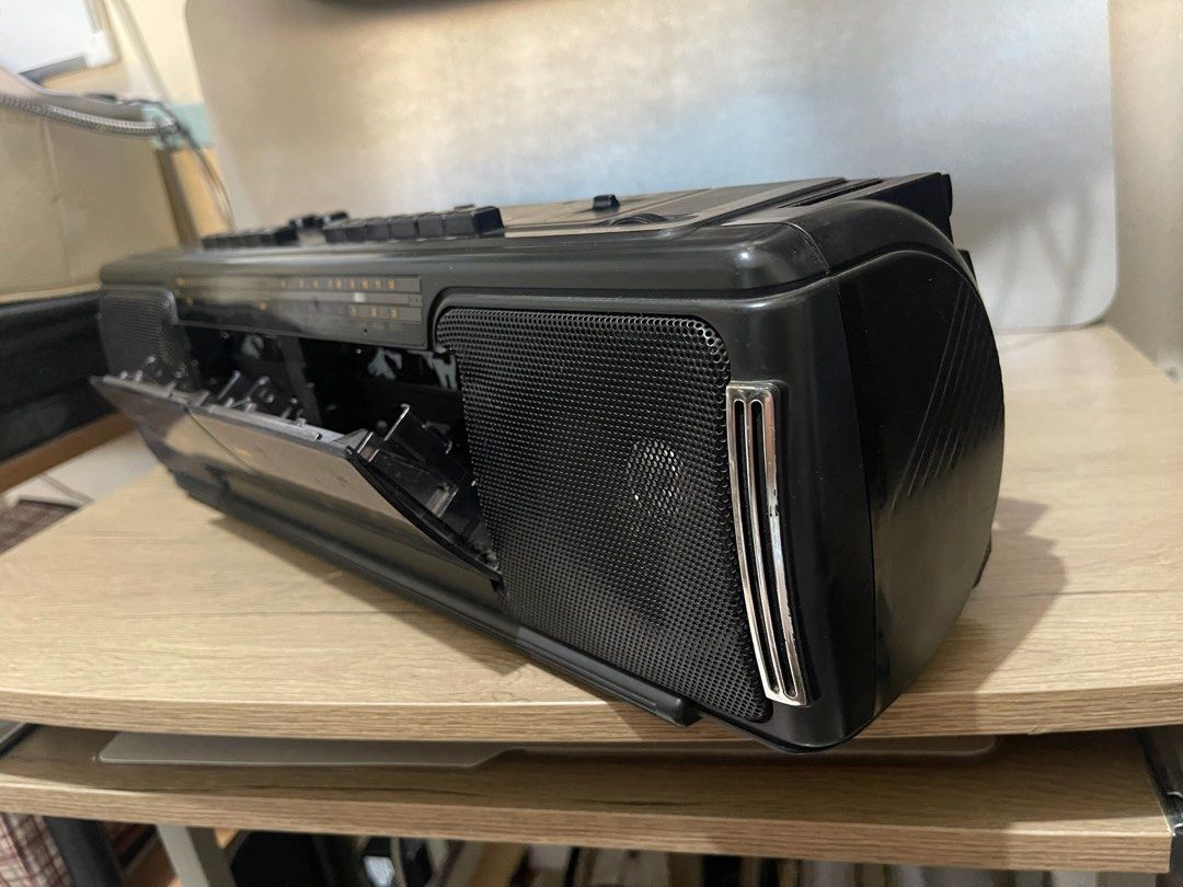 Fairmate Boombox Dual Cassette Radio 220v made in malaysia Complete FM ...