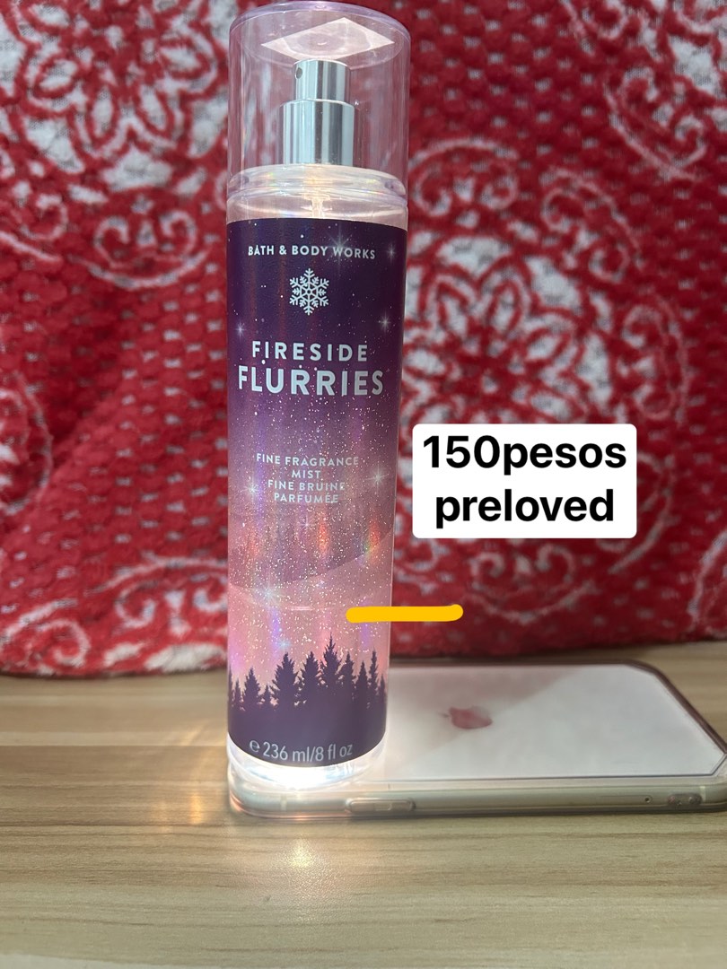 FIRESIDE FLURRIES BODY MIST PRELOVED, Beauty & Personal Care, Fragrance ...