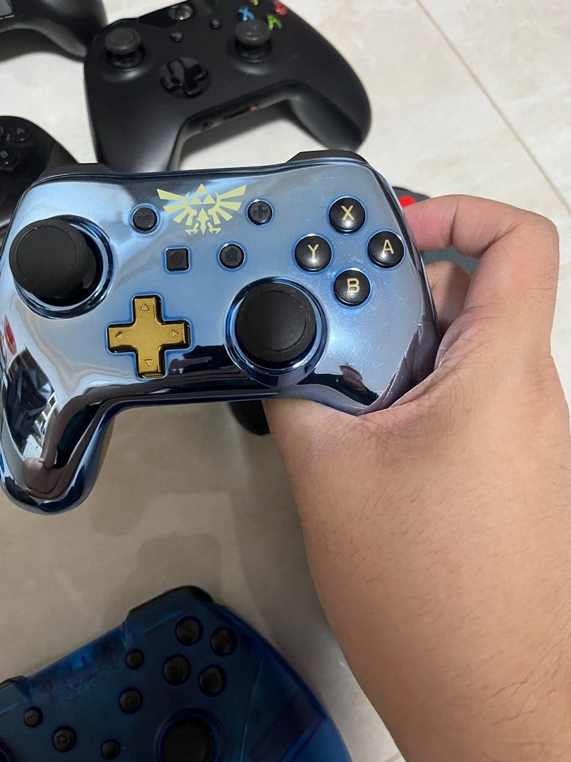 GATZ FYREFLY wireless PDP Rock Candy Wired Gaming Switch Pro Controller ...