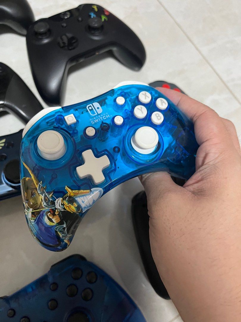 GATZ FYREFLY wireless PDP Rock Candy Wired Gaming Switch Pro Controller ...