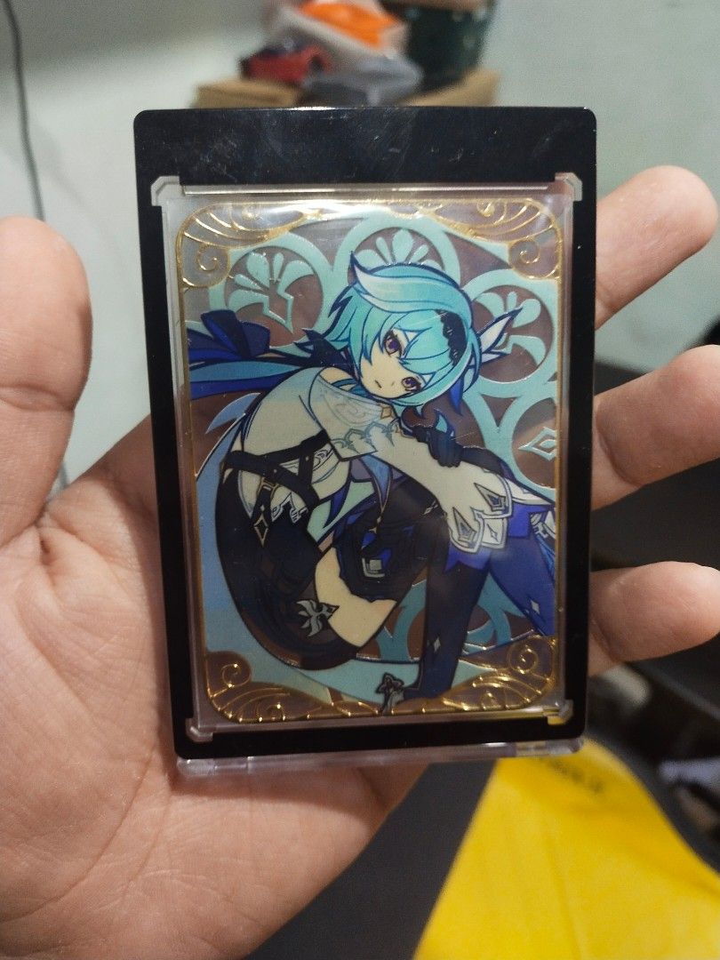 Genshin Impact Eula Metal Card SN 28/50, Hobbies & Toys, Collectibles ...