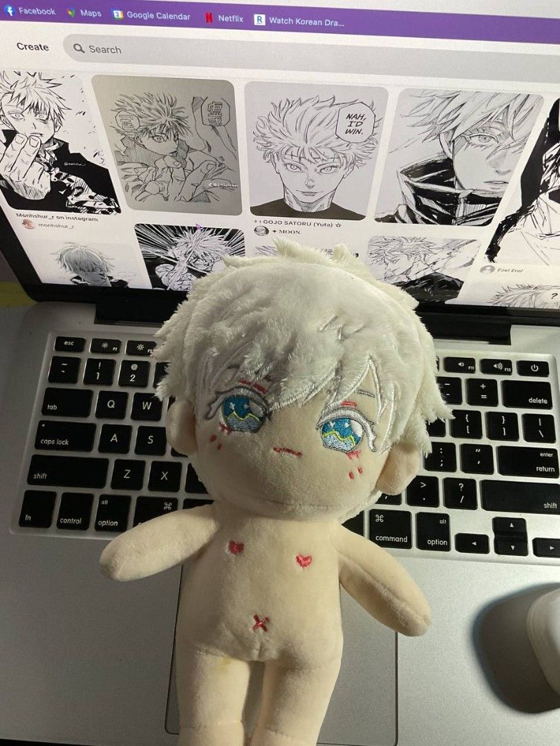 Gojo Satoru Doll, Hobbies & Toys, Toys & Games on Carousell