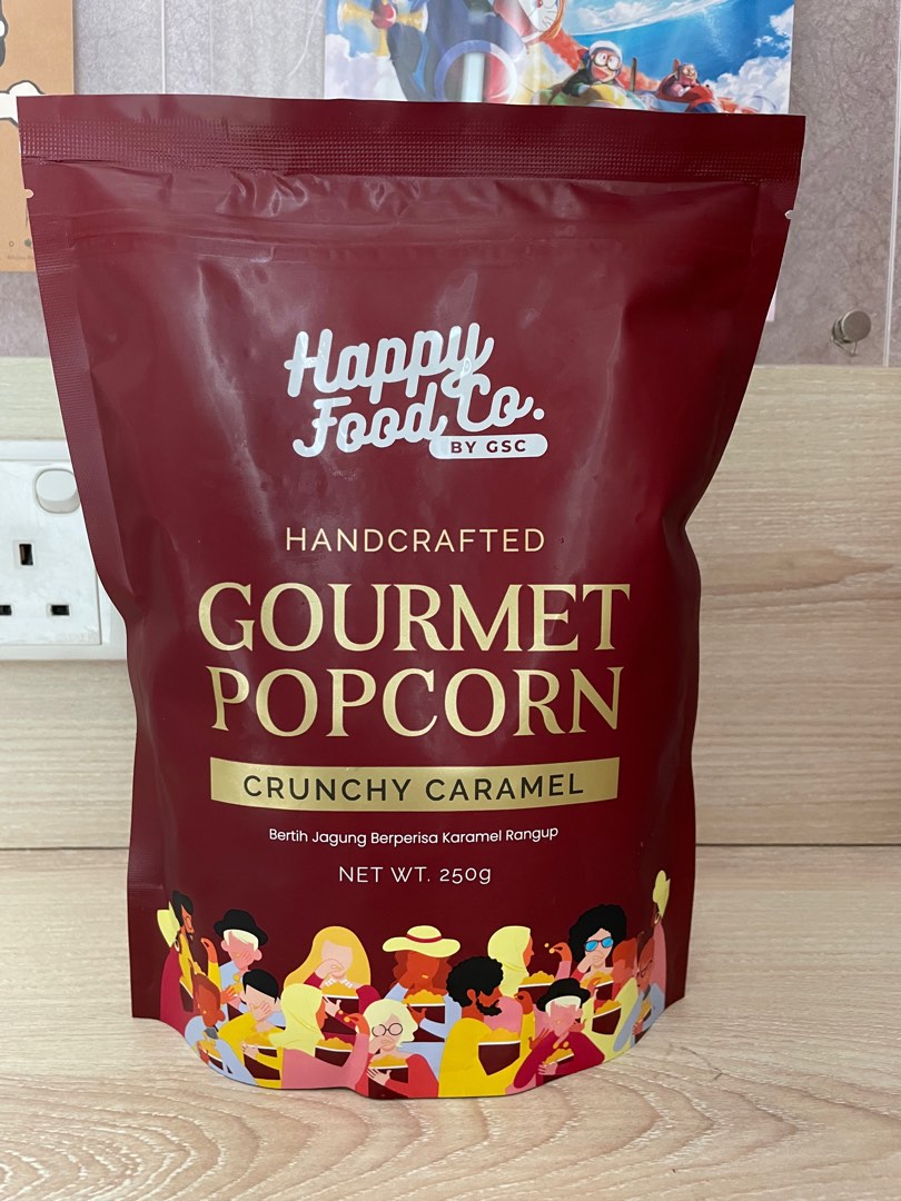 Gourmet Popcorn Crunchy Caramel by GSC, Food & Drinks, Packaged ...