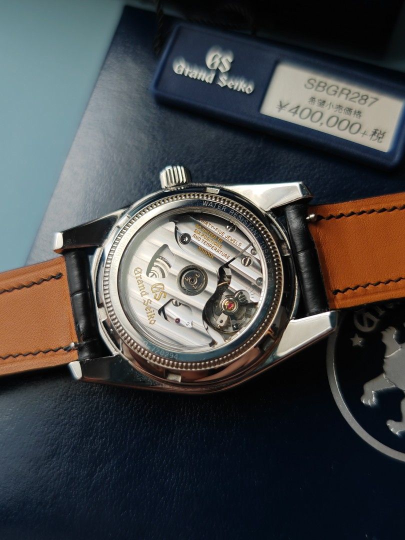 Grand seiko sbgr287 JDM (unique gs texture dial) fullset, Luxury ...