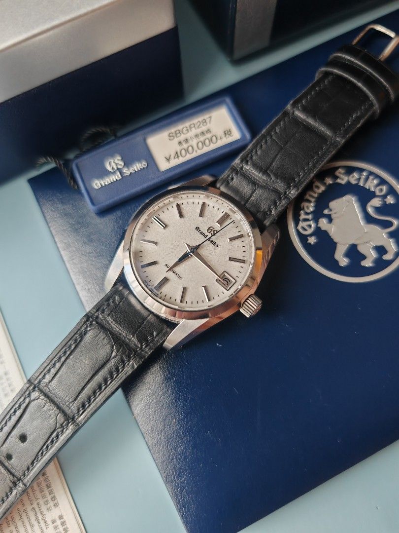 Grand seiko sbgr287 JDM (unique gs texture dial) fullset, Luxury ...