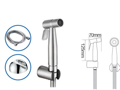 Hand Bidet Set with Hose SUS304, Furniture & Home Living, Bathroom ...