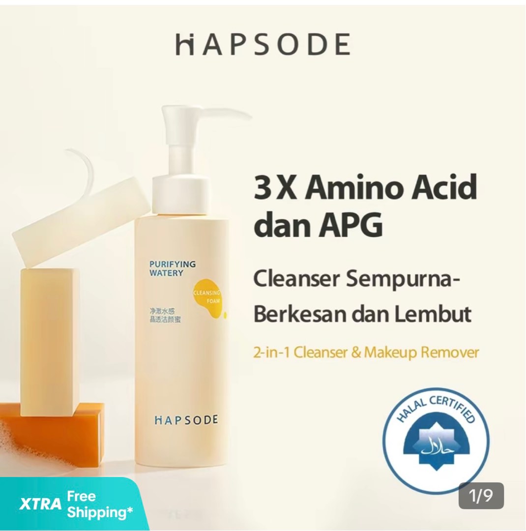 Hapsode Cleanser, Beauty & Personal Care, Face, Face Care on Carousell