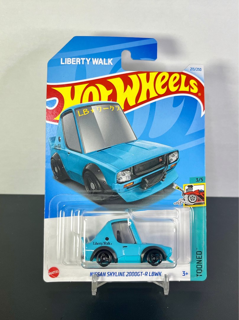 Hot Wheels HW Tooned “ NISSAN SKYLINE 2000GT-R LBWK” Diecast Model ...