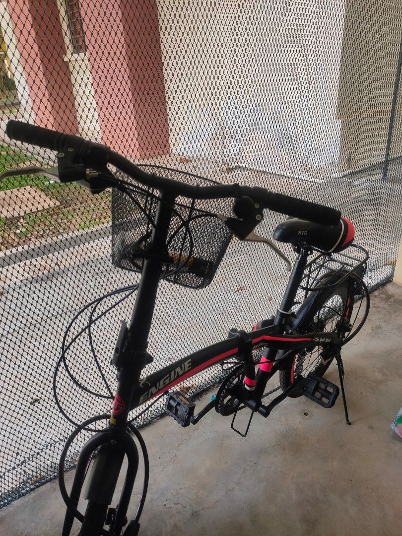 HTG Engine Folding Bike, Sports Equipment, Bicycles & Parts, Bicycles ...