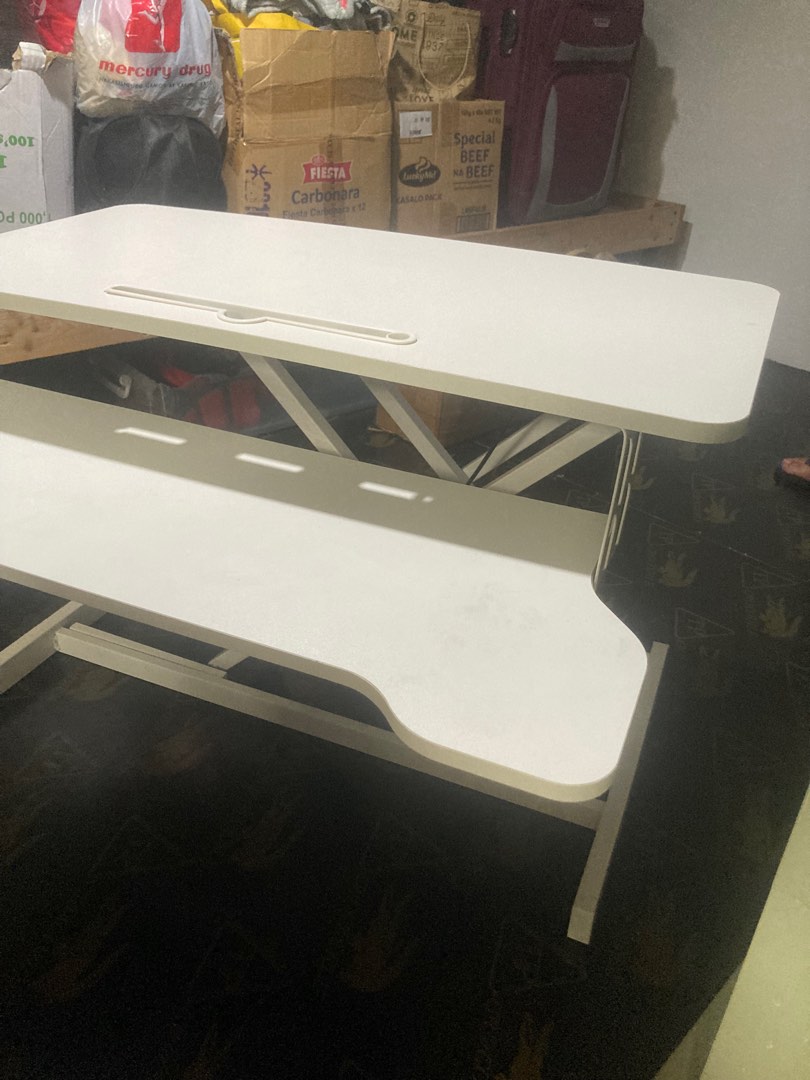 Hydraulic Standing Desk/Laptop Riser, Furniture & Home Living, Office ...