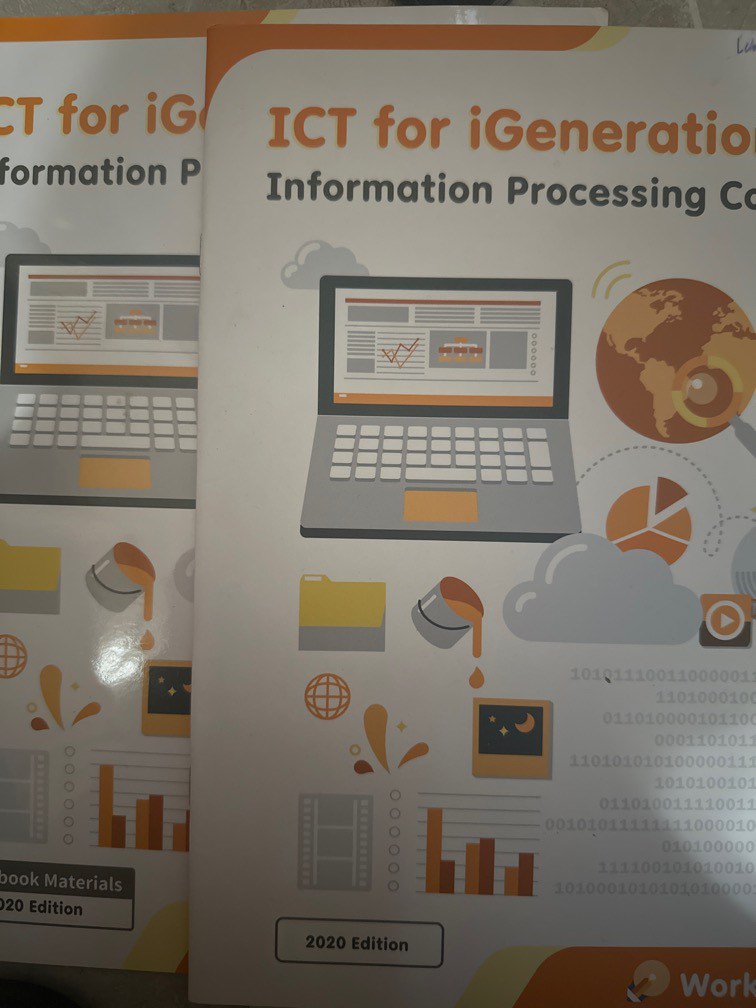 ICT textbook + workbook, 興趣及遊戲, 書本 & 文具, 教科書 - Carousell