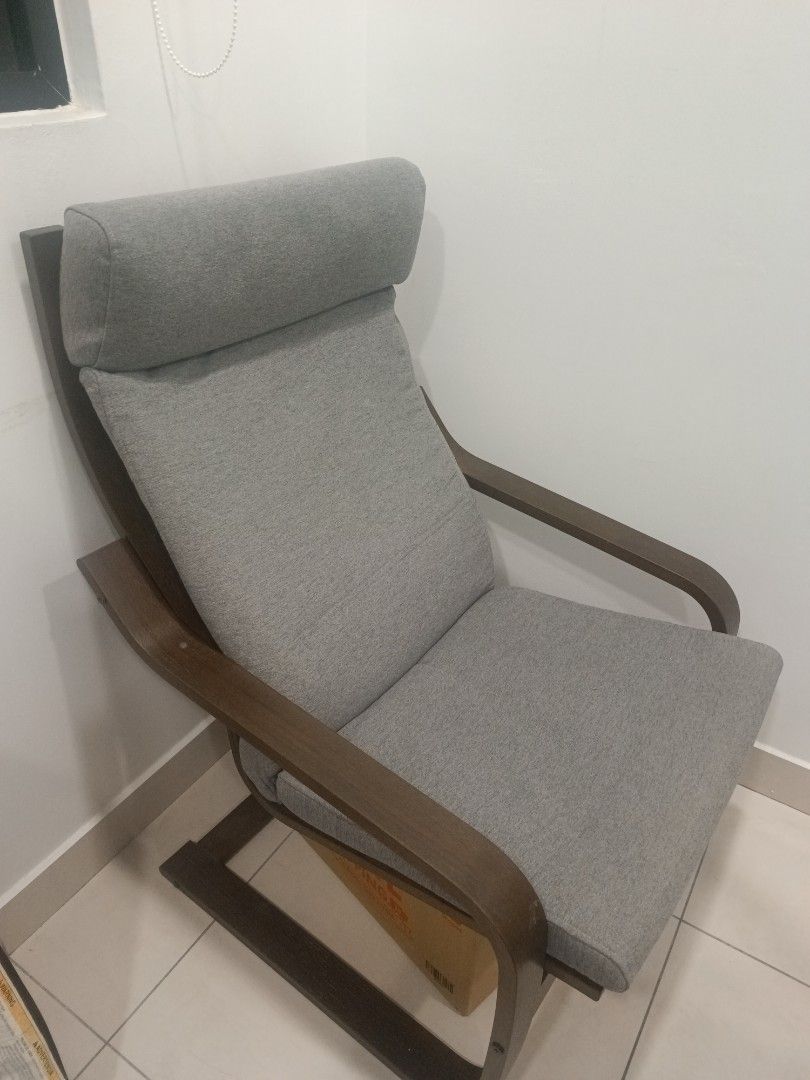 Ikea - Poang Chair, Furniture & Home Living, Furniture, Chairs on Carousell