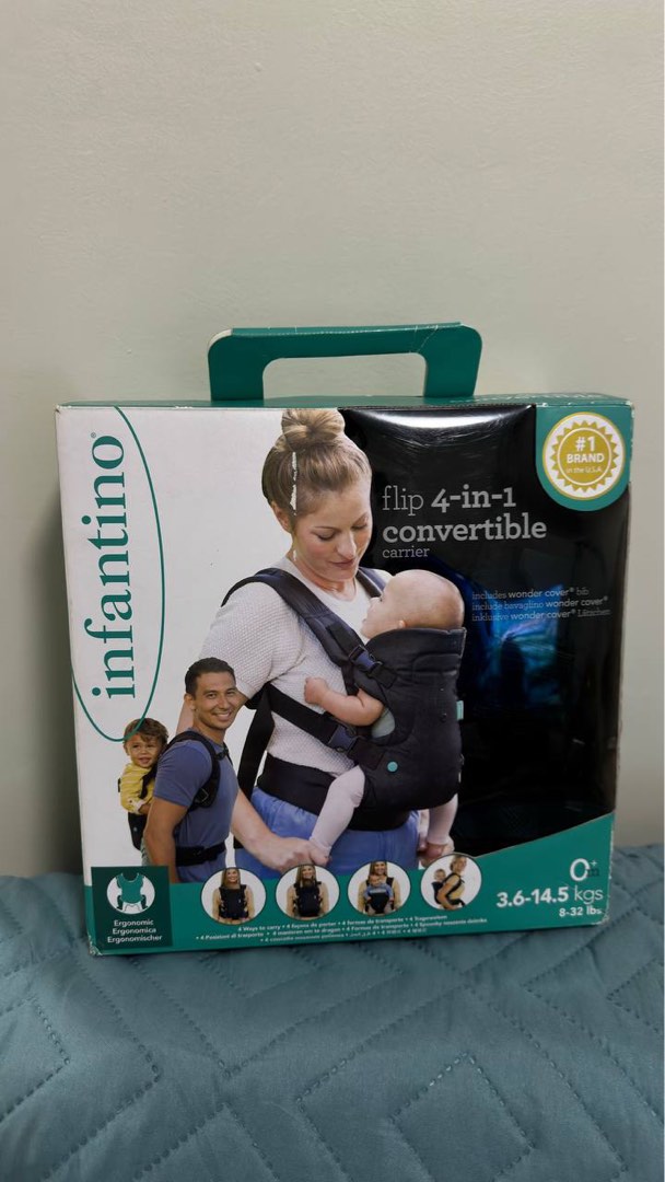 Infantino 4-In-1 Convertible Carrier, Babies & Kids, Going Out ...