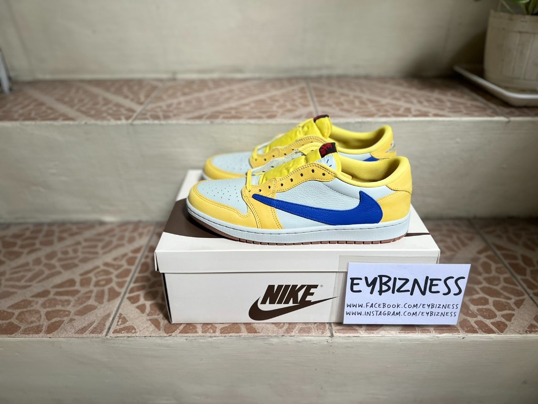 J1 Travis Scott 'Yellow Canary', Announcements on Carousell