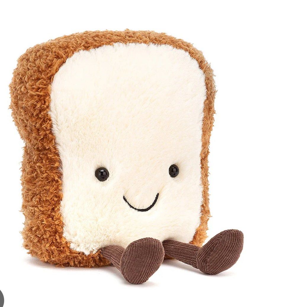 Jellycat Amuseable Toast, Hobbies & Toys, Toys & Games on Carousell