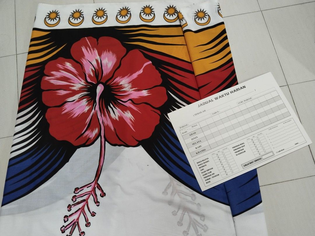 Kain Rentang Bunga Raya, Hobbies & Toys, Collectibles & Memorabilia ...