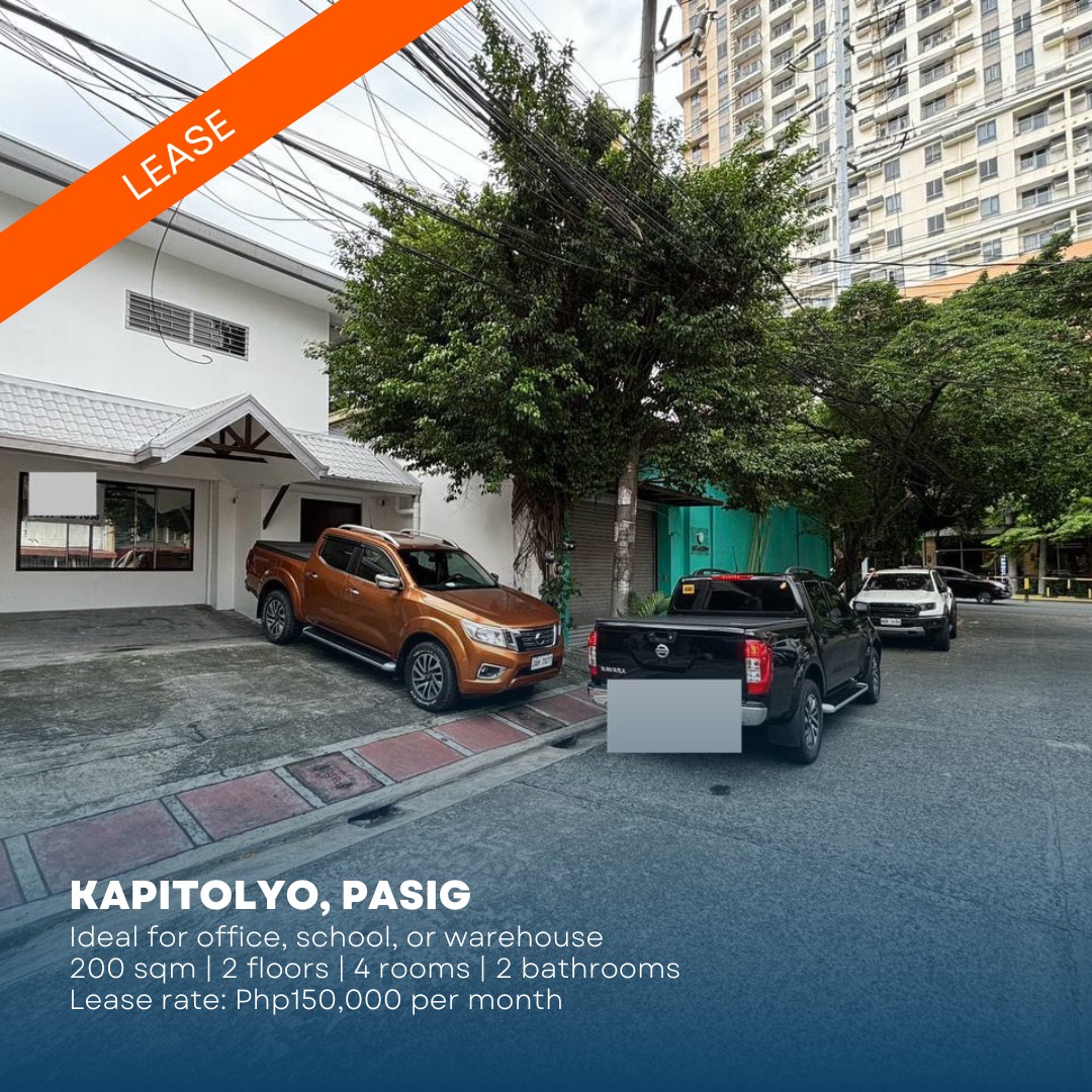 Kapitolyo, Pasig commercial/office space for lease, Property, Rentals ...