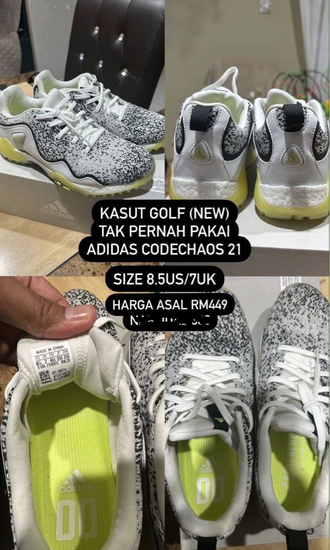 Kasut golf (New), Men's Fashion, Footwear, Sneakers on Carousell