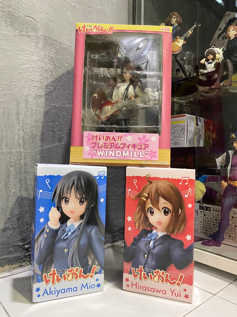 K-ON! Figures Yui and Mio, Hobbies & Toys, Collectibles & Memorabilia ...