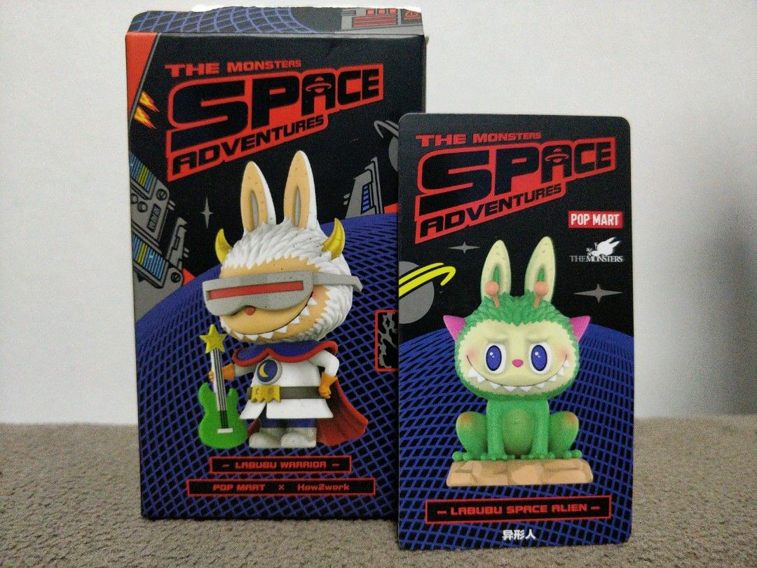 Labubu - Space Alien, Hobbies & Toys, Toys & Games on Carousell
