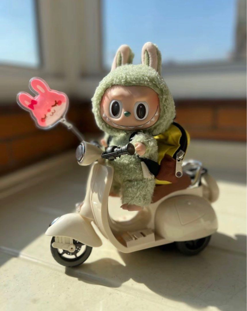 labubu bike (battery operated), Hobbies & Toys, Toys & Games on Carousell