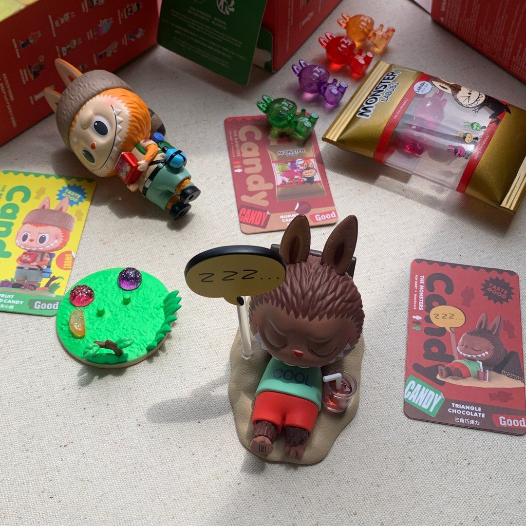Popmart x Labubu How2work The Monster Candy series, Hobbies & Toys ...
