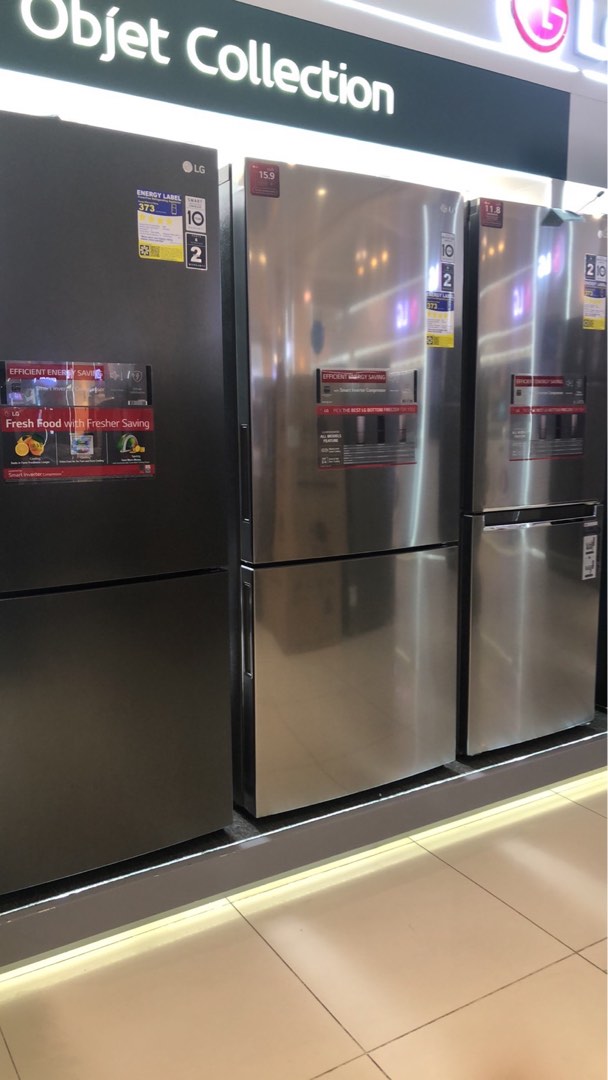 LG BOTTOM MOUNT INVERTER REFRIGERATOR, TV & Home Appliances, Kitchen ...