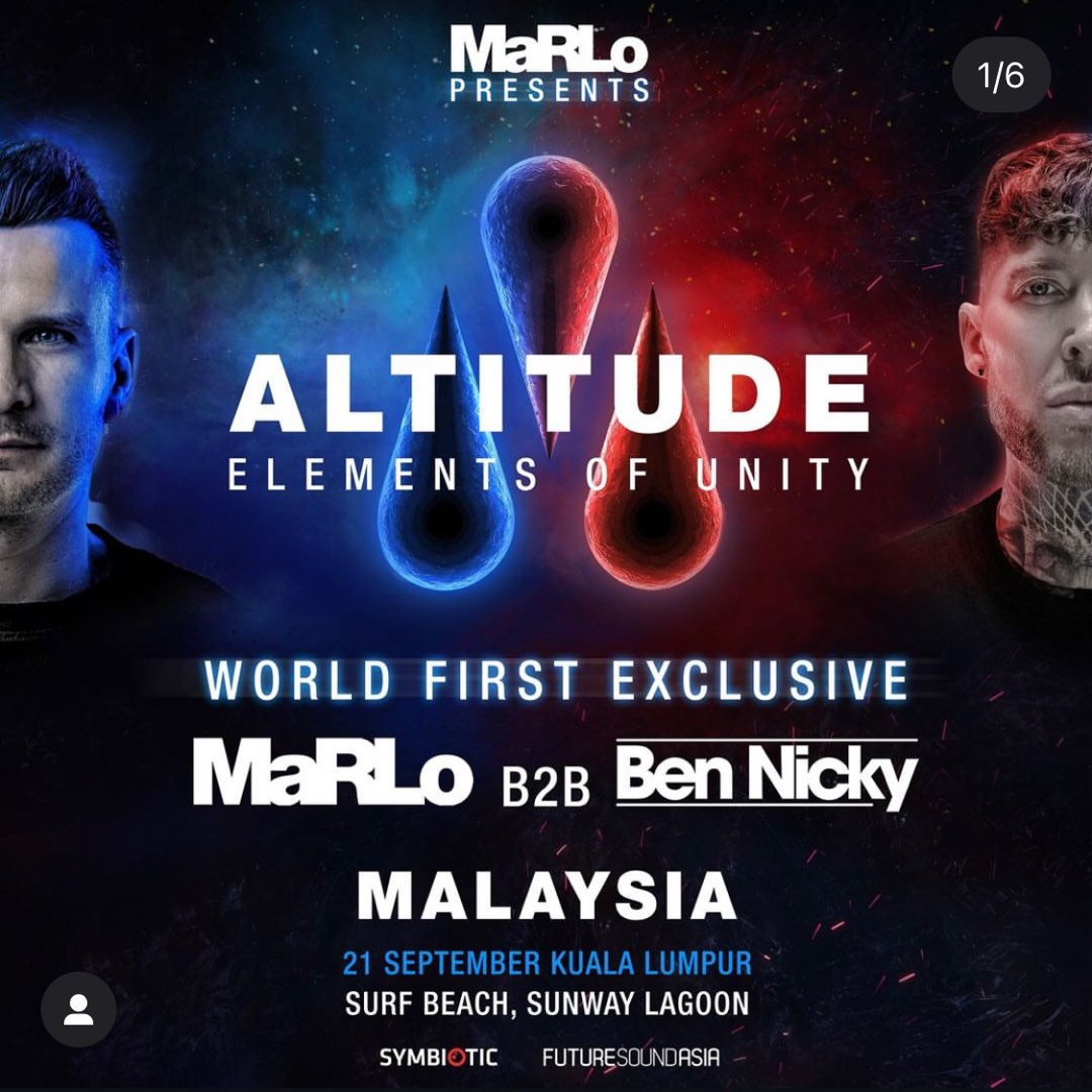 Marlo Altitude 2024 Sunway Surf Beach GA Ticket, Tickets & Vouchers ...