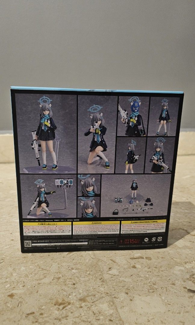 Max Factory Figma 567 Blue Archive - Shiroko Sunaookami, Hobbies & Toys, Toys & Games on Carousell