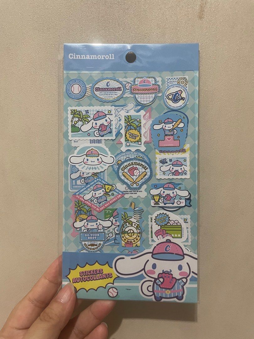 Miniso Sanrio Stickers, Desain & Kerajinan Tangan, Karya Seni di Carousell