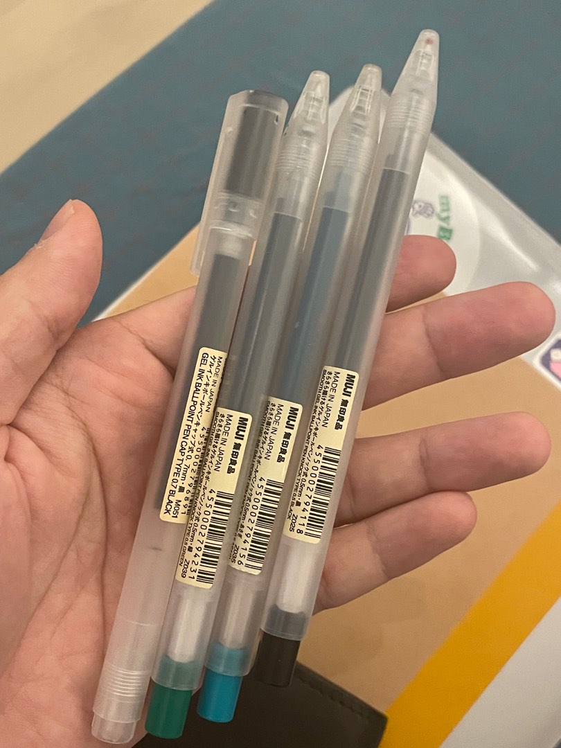 Muji pen bundle, Hobbies & Toys, Stationery & Craft, Stationery ...