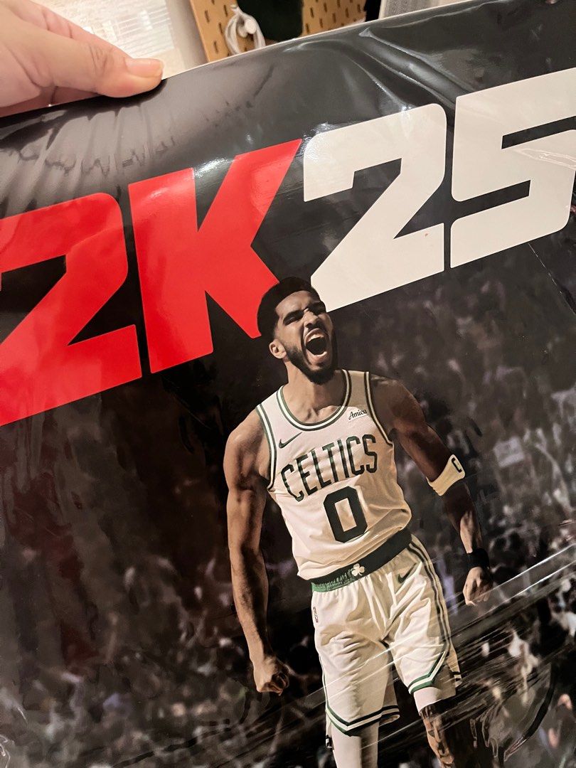 NBA 2K25 metalized poster (sealed), Hobbies & Toys, Memorabilia ...
