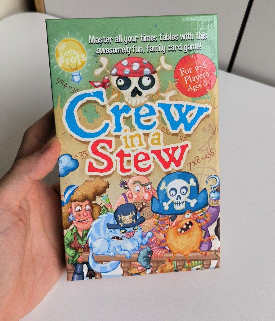 NEW Item - sealed CREW IN A STEW For age 6+ Master all your times ...